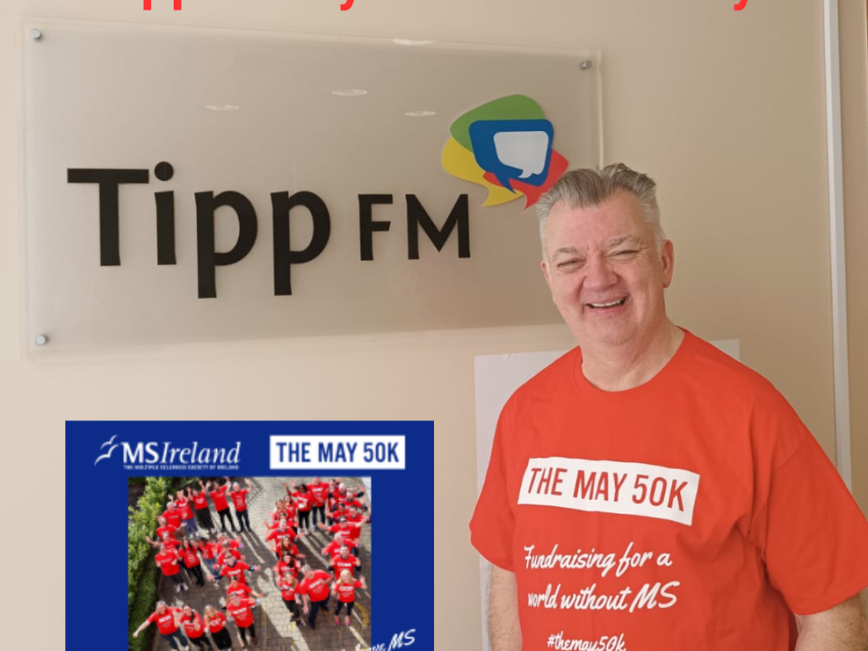 The May 50k challenge launched with Fran Curry on Tipp FM | MS Ireland